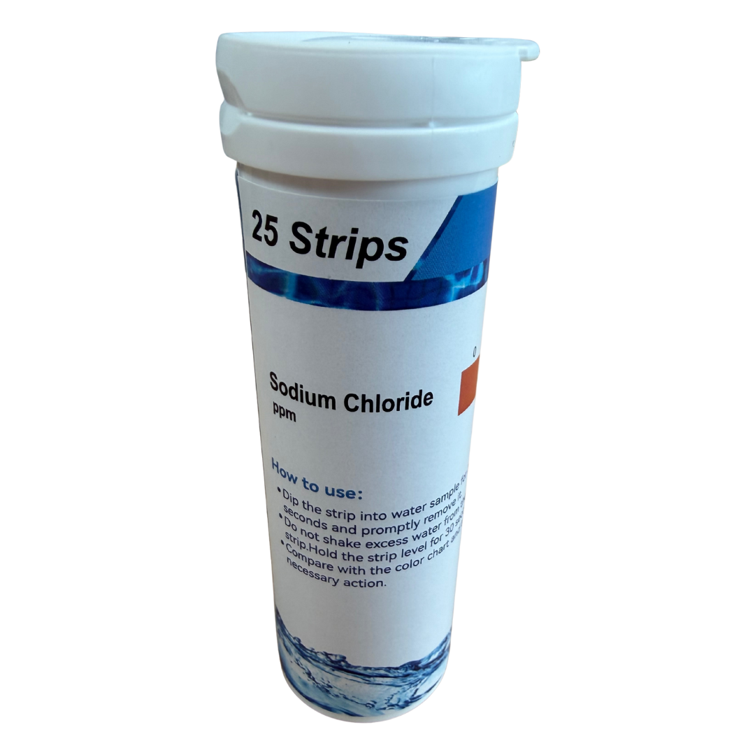 Salt Pool Test Strips – Sodium Chloride (25 Pack) | Perfect Pools NZ